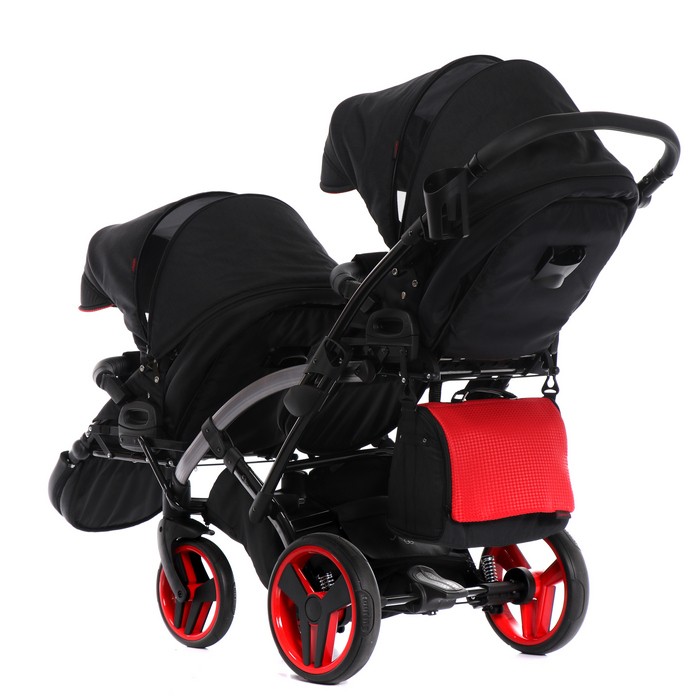Коляска для двойни Junama Diamond S-Line Duo Slim 01: купить, цена ...